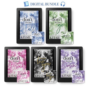 Don't Let Me Series Books & Bundles – Author Kelsie Rae