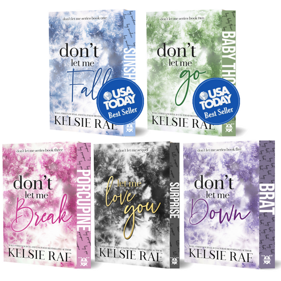 Steamy Hockey Book Bundle: Don't Let Me Series – Author Kelsie Rae