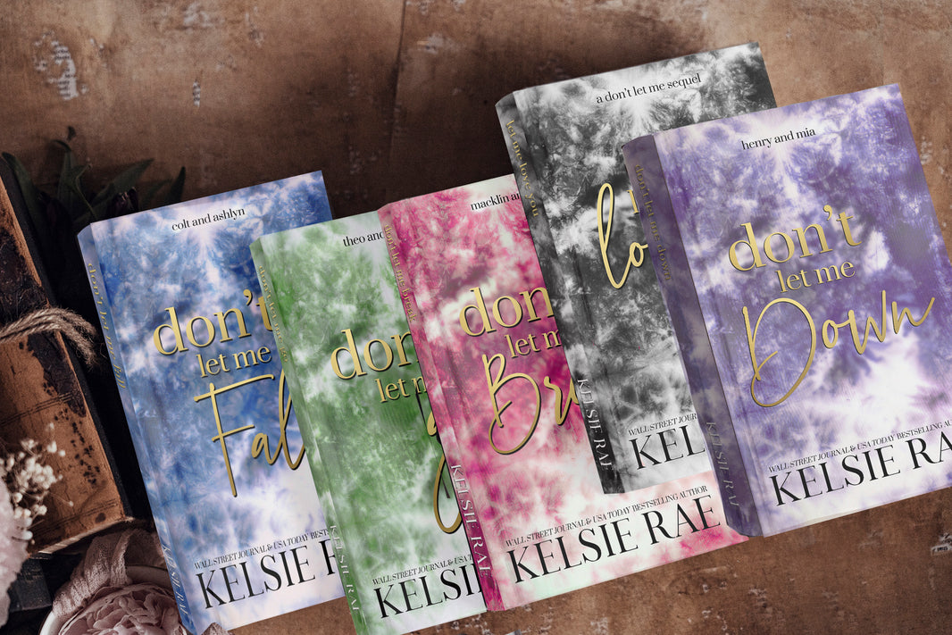 Don't Let Me Series Books & Bundles – Author Kelsie Rae